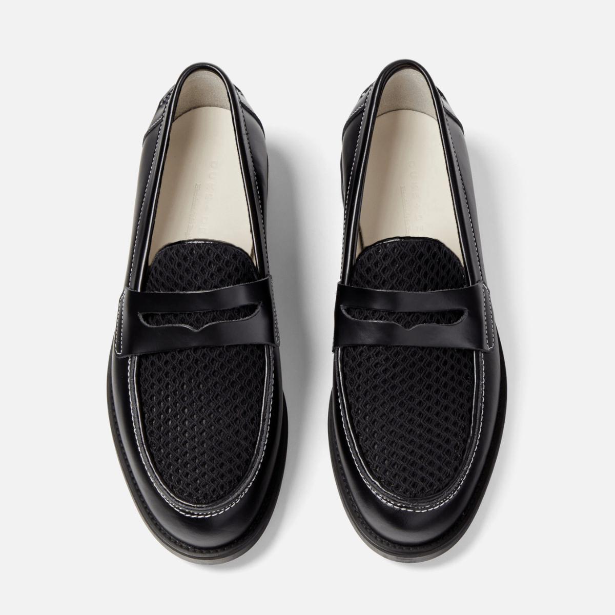 Wilde Black Rattan Penny Loafer - Men's & DUKE + DEXTER