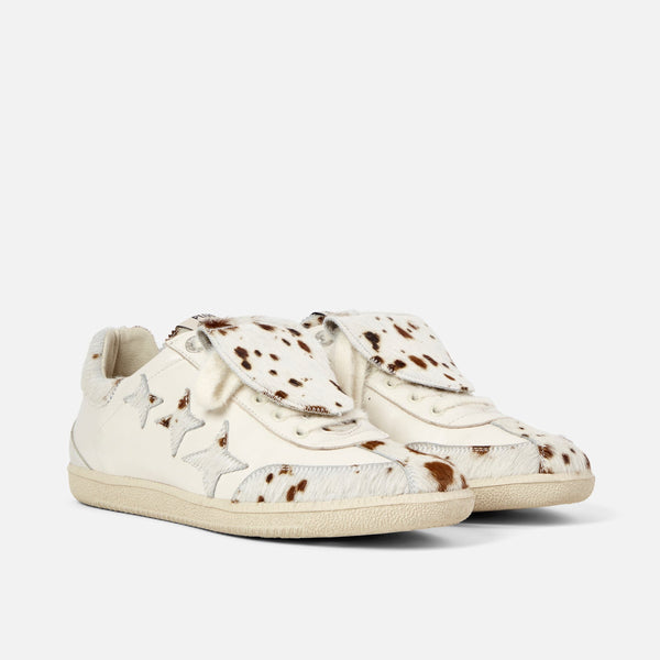 Plus Duke Cow Print Flat Sole GAT Shoe - Men's & DUKE + DEXTER