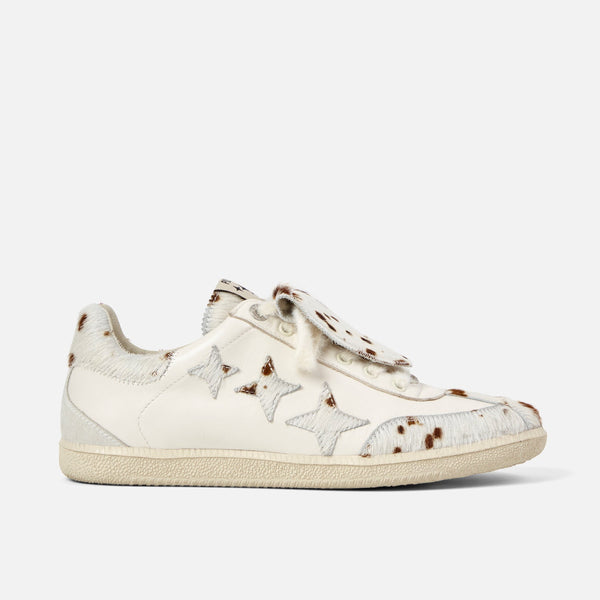 Plus Duke Cow Print Flat Sole GAT Shoe - Men's & DUKE + DEXTER