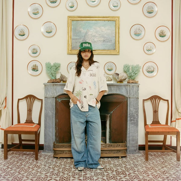 Ruby Sketch Double Strap Mary Jane - Women's & DUKE + DEXTER