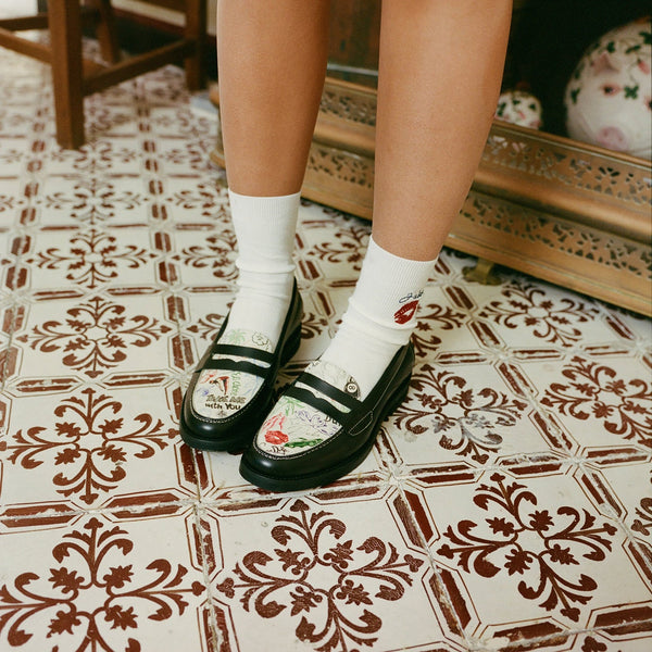 Wilde Sketch Penny Loafer - Women's & DUKE + DEXTER