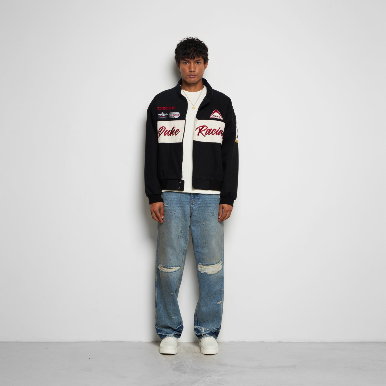 Duke Racing World Championship Vintage Black Jacket & DUKE + DEXTER