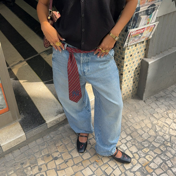 Ruby Cherry Black Leather Mary Jane - Women's & DUKE + DEXTER